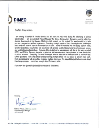 Dimeo_Recommendation | PDF