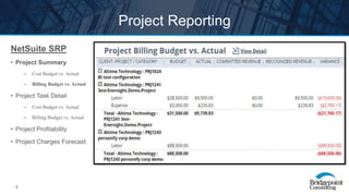 NetSuite SRP (Project Accounting) | PPTX