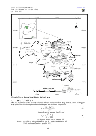 Assessment of Rural Communities' Adaptive Capacity to Climate Change in ...