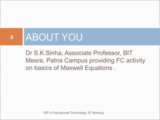 Fc activity constructor _ maxwell equations | PPT