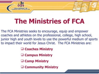 Four Core Ministries | PPT