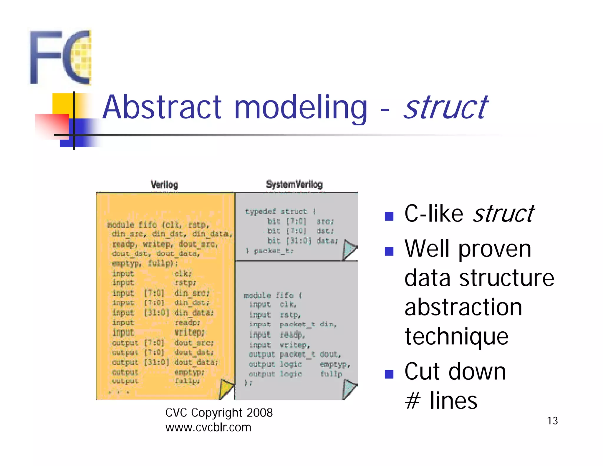 Upgrading to System Verilog for FPGA Designs, Srinivasan Venkataramanan, CVC | PDF | Programming ...