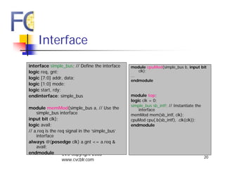 Upgrading to System Verilog for FPGA Designs, Srinivasan Venkataramanan, CVC | PDF | Programming ...