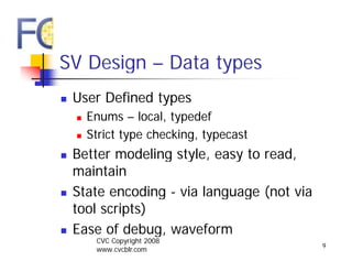 Upgrading to System Verilog for FPGA Designs, Srinivasan Venkataramanan, CVC | PDF | Programming ...