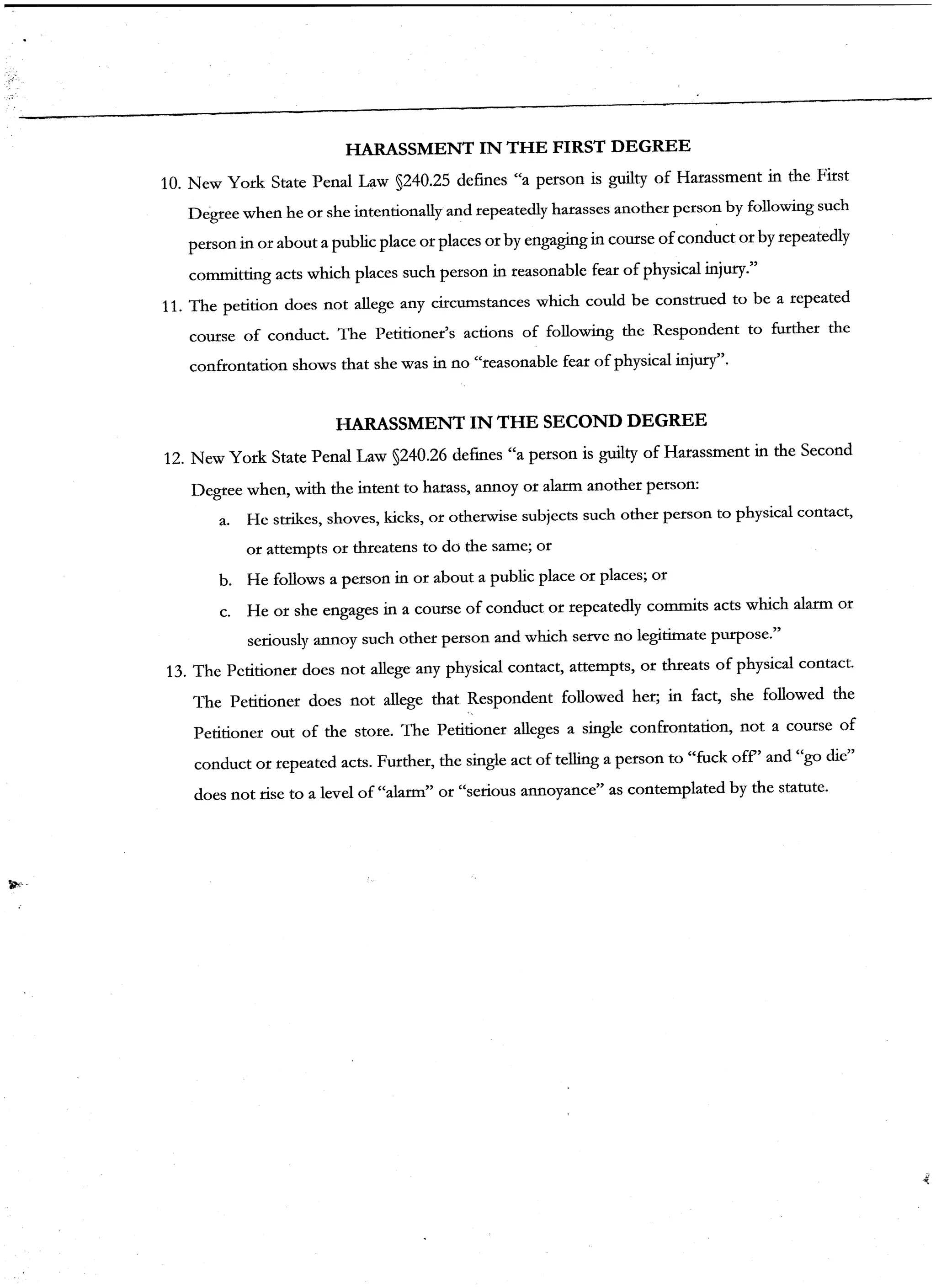 New York Family Court Motion to Dismiss a Family Offense Petition | PDF