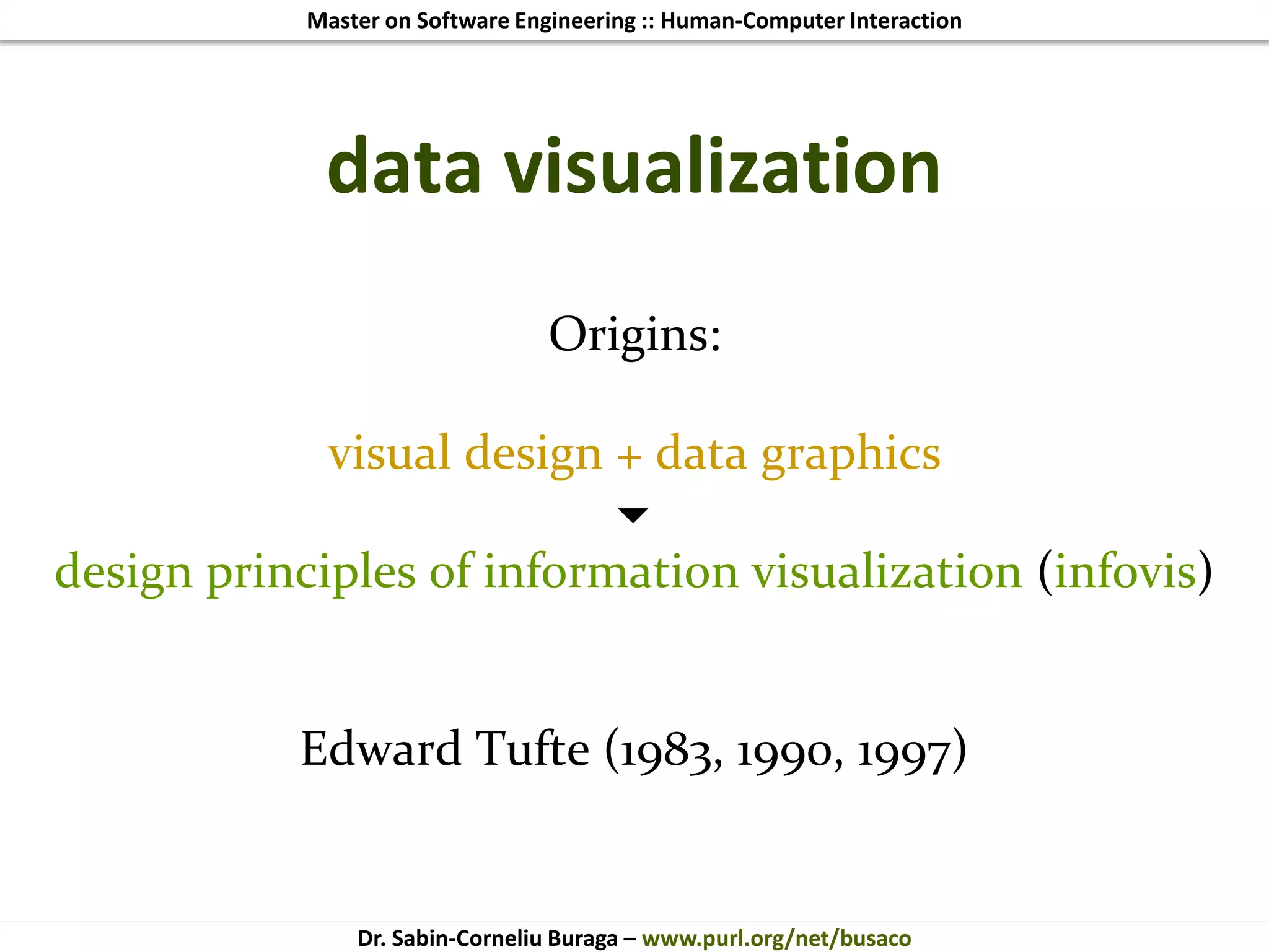 HCI 2014 (8 of 10): Data Visualization | PDF