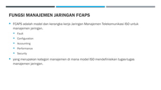 Fault Configuration Accounting Performance Security | PPTX