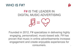 F Sharp Capabilities Deck | PPTX | Music | Entertainment