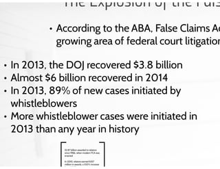 False Claims Act Primer Presentation | PDF