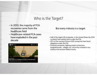 False Claims Act Primer Presentation | PDF