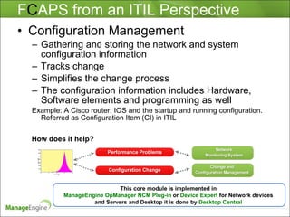FCAPS from an ITIL perspective | PPT