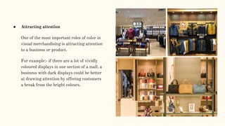 Importance of colour and size blocking in VM | PPTX