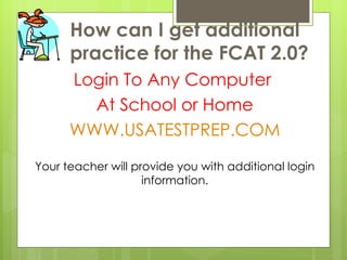 FCAT 2.0 reading presentation | PPT