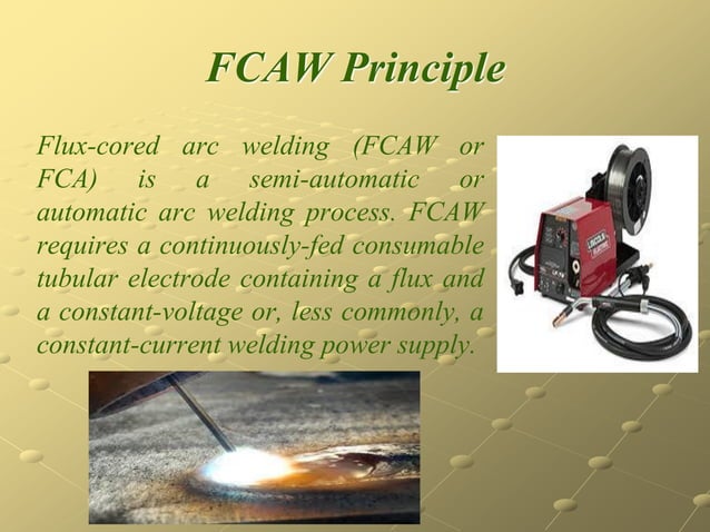 Flux Cored Arc Welding | PDF