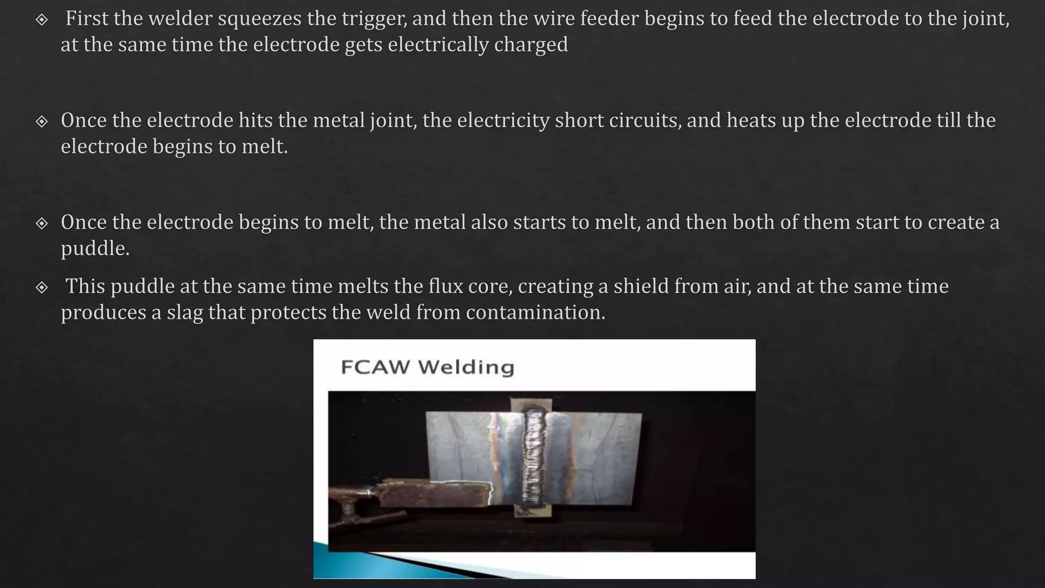 Flux Cored Arc Welding | PPTX