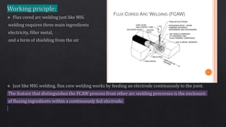 Flux Cored Arc Welding | PPTX