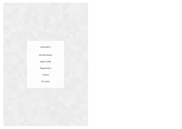Cherry_Menu_Option 01 (1) | PDF