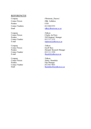 Sipho Jonas_Electronics | PDF