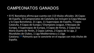 Fcbarcelona | PDF