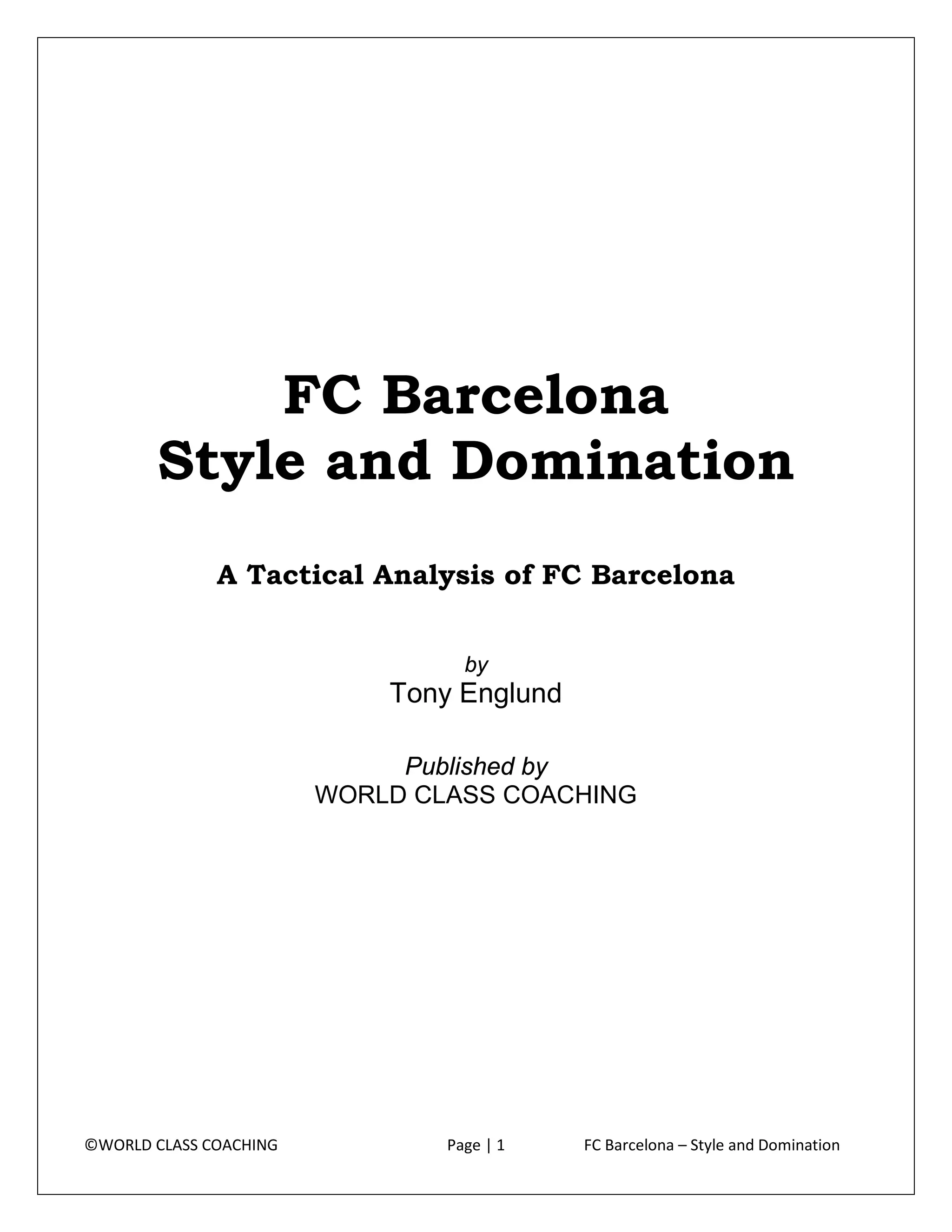 Fc barcelona | PDF