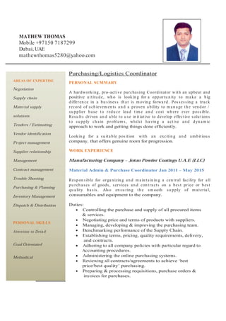 Mathew Thomas - | PDF