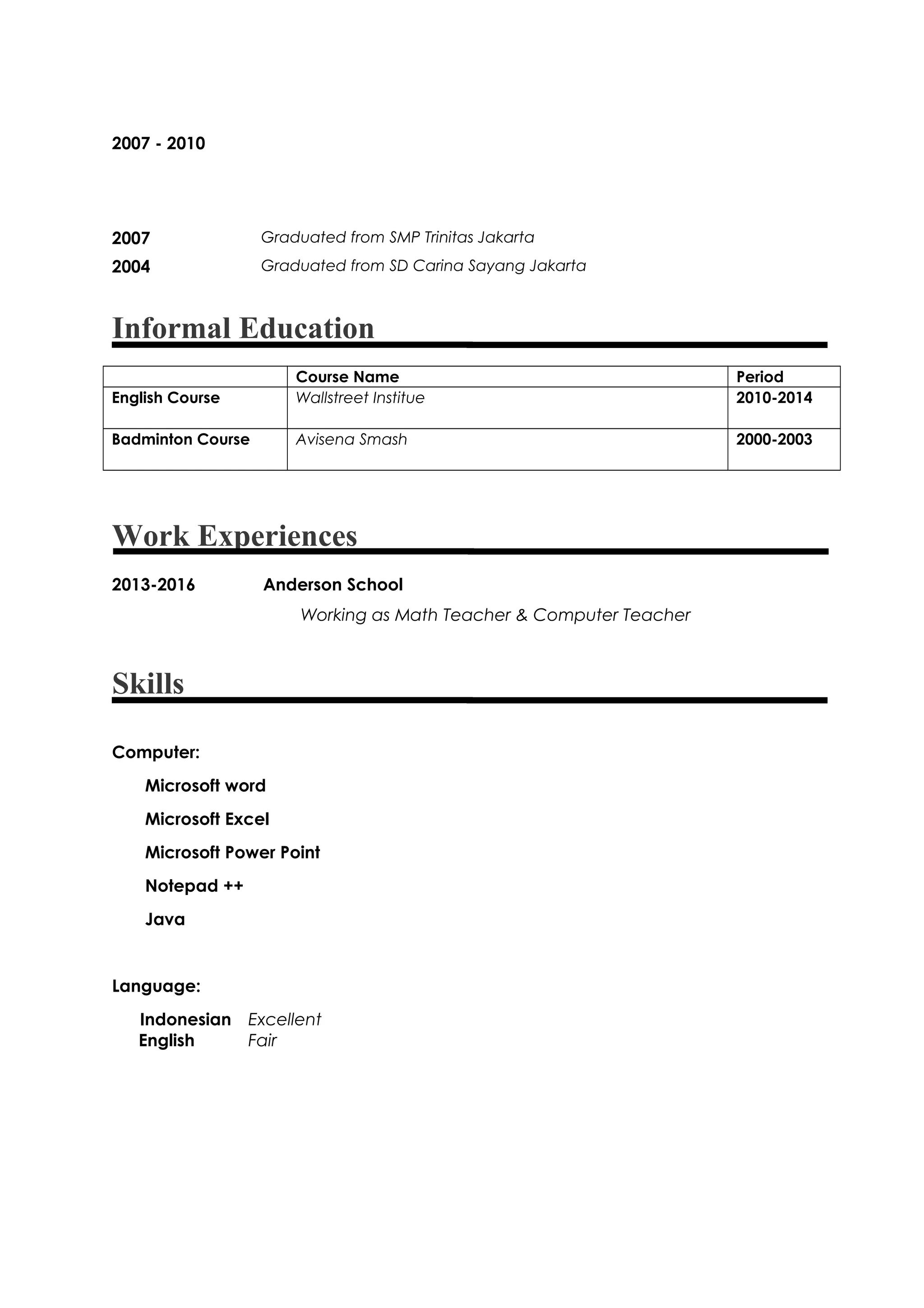 CURRICULUM VITAE CHRISTOPHER | DOC