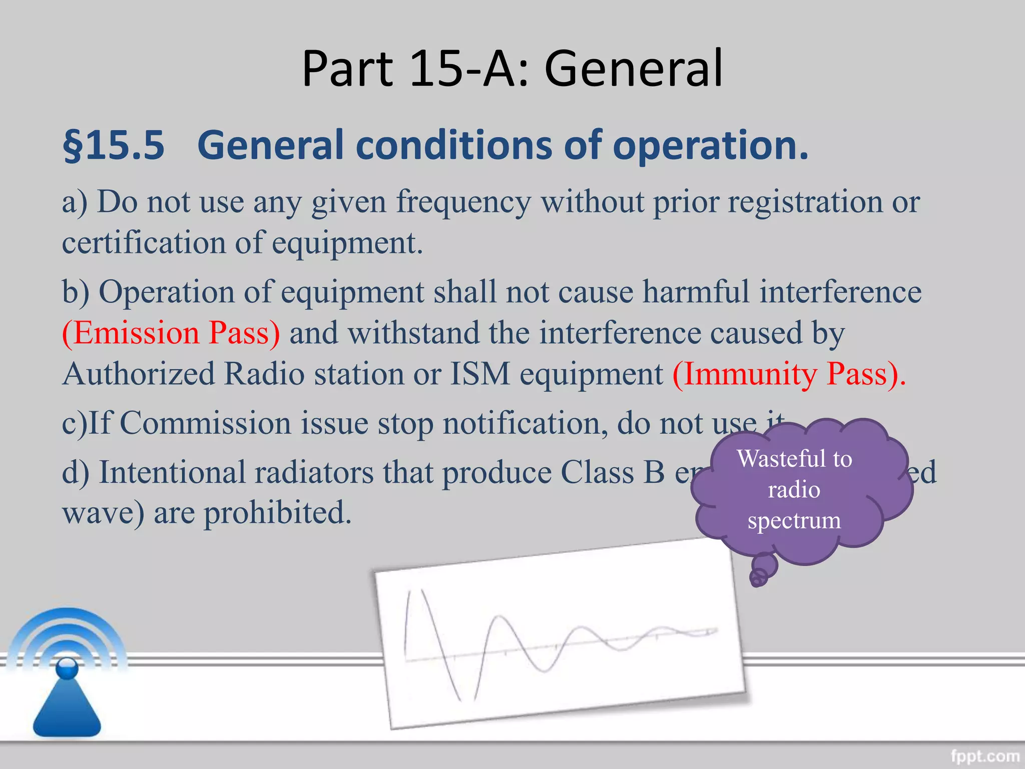FCC- regulatory overview | PPTX