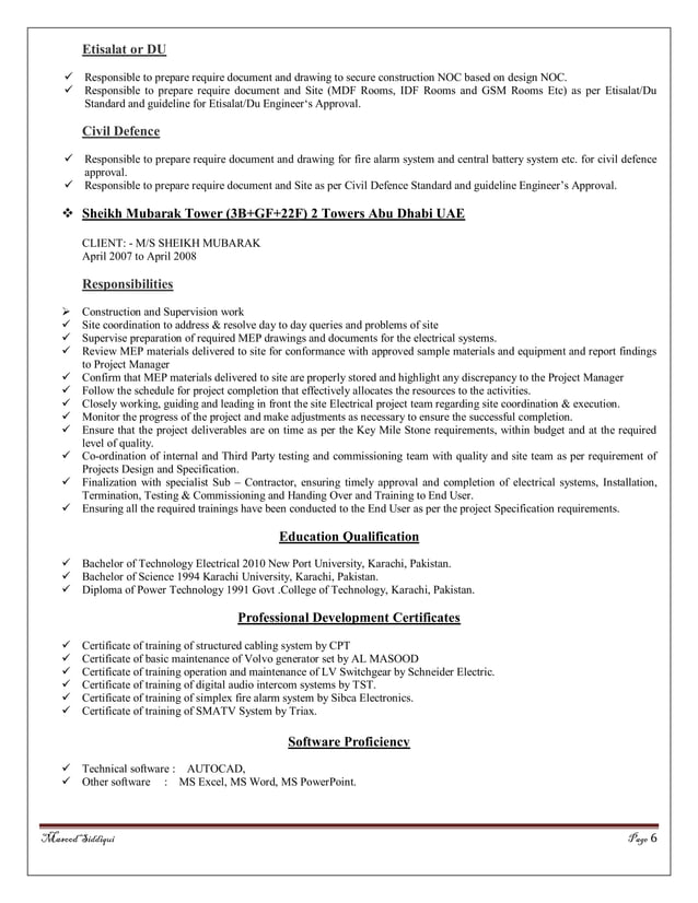 Masood Resume - G | PDF
