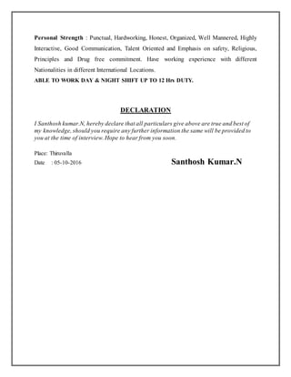 new cv santhosh | DOCX