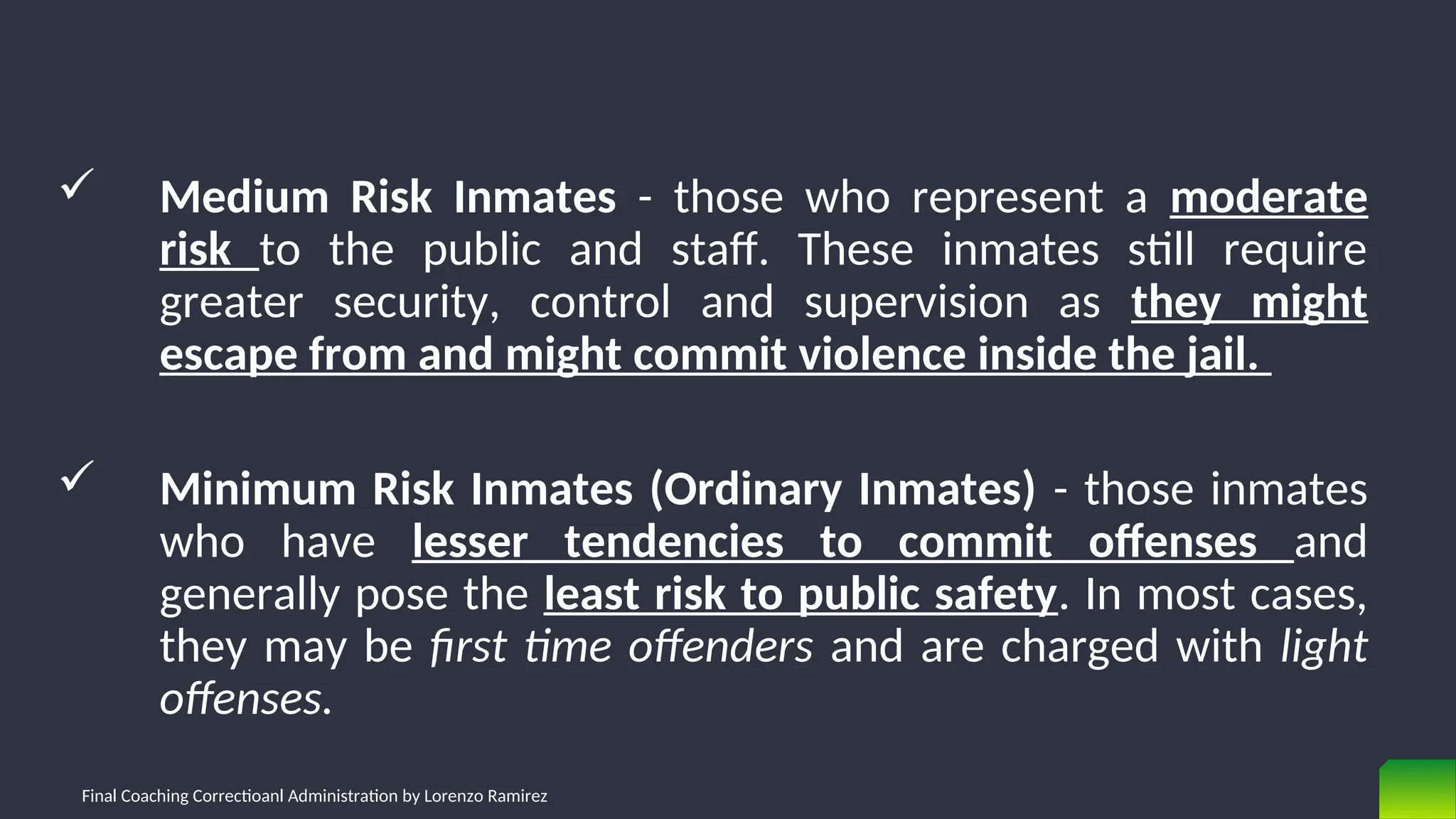 Finalcoaching correctional administration 200.ppt