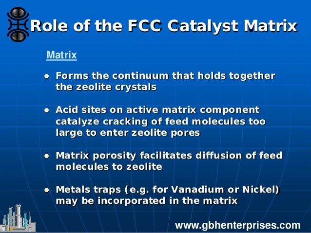 FCC Catalyst Design: Morphology, Physiology, Reaction Chemistry and M…