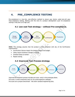 FCC CE IC regulatory testing of IOT products | PDF