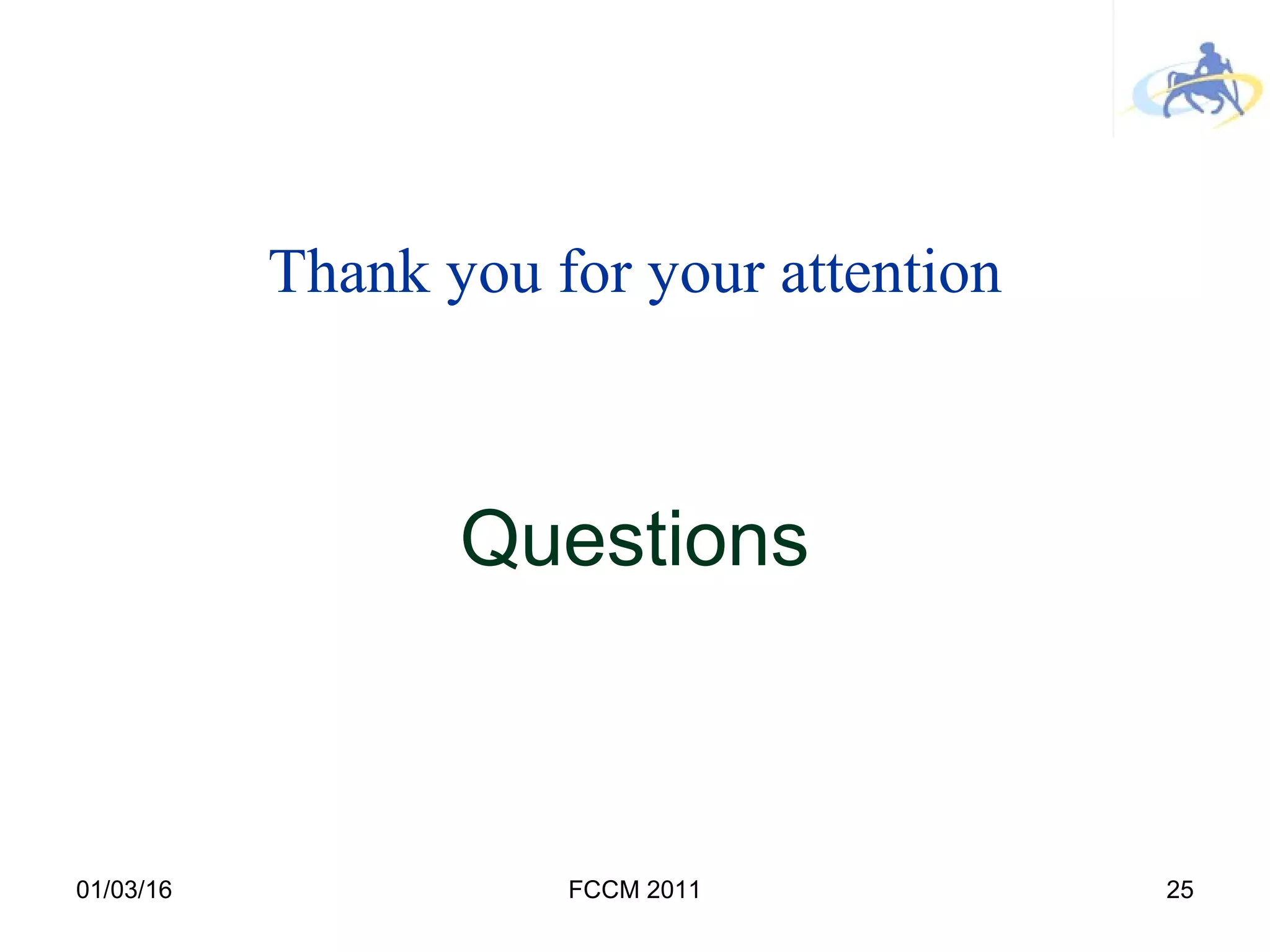 Synthesis of Platform Architectures from OpenCL Programs | PPT