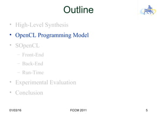 Synthesis of Platform Architectures from OpenCL Programs | PPT