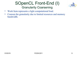 Synthesis of Platform Architectures from OpenCL Programs | PPT