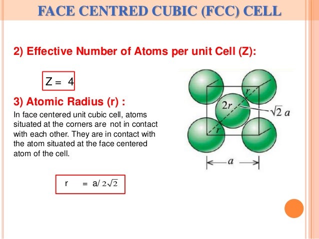 Fcc Structure