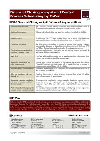 Financial Closing Cockpit | PDF | Business | Business and Finance