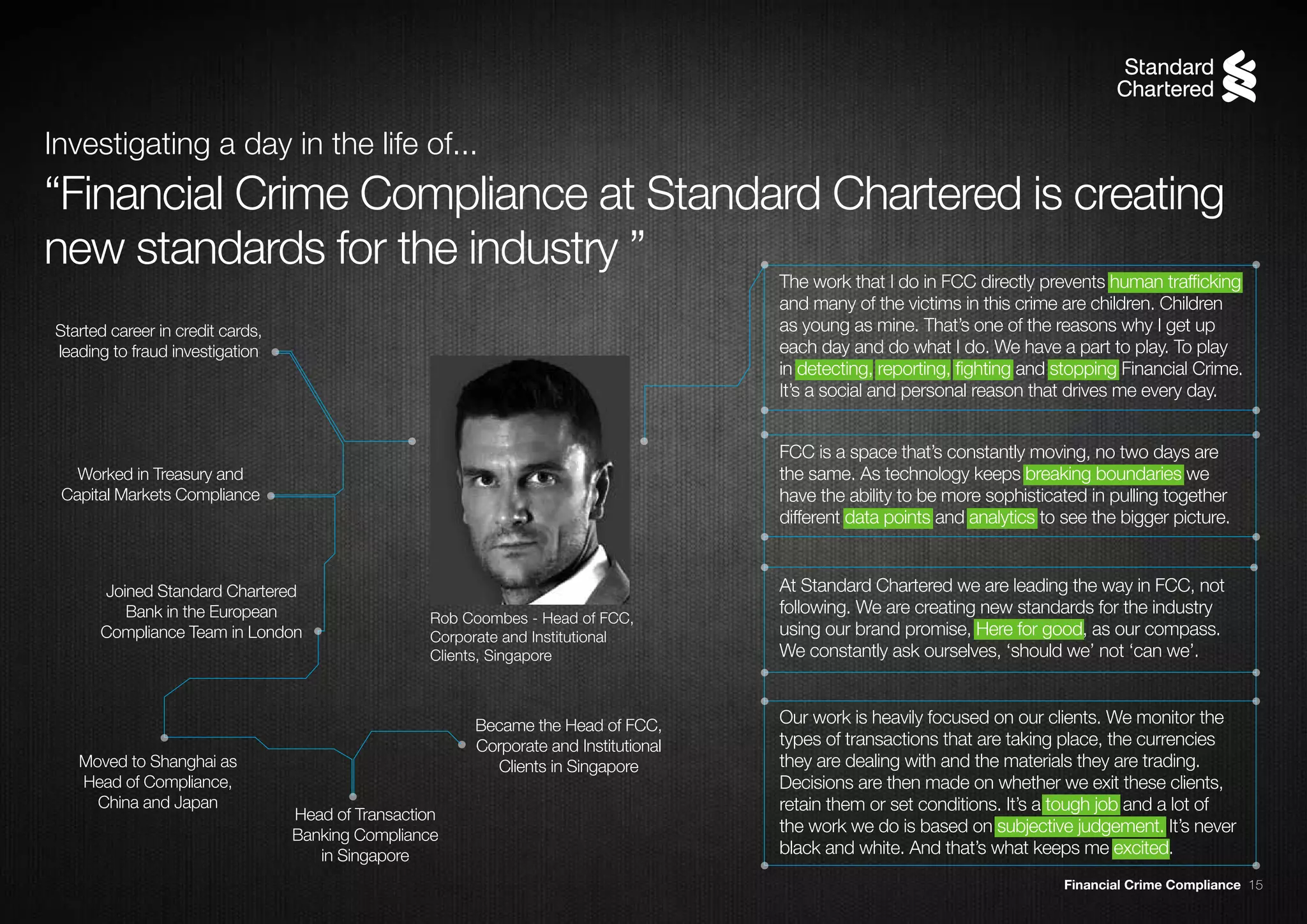 Financial Crime Compliance at Standard Chartered | PDF