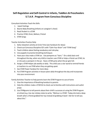 Fcc site visit star program 2011 | DOCX | Parenting Babies and Toddlers ...