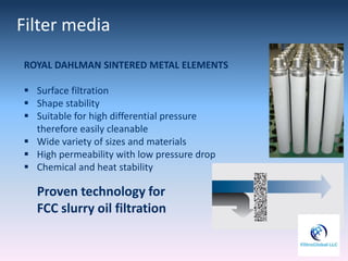 FILTROGLOBAL AND ROYAL DAHLMAN FILTER TECHNOLOGY | PPTX