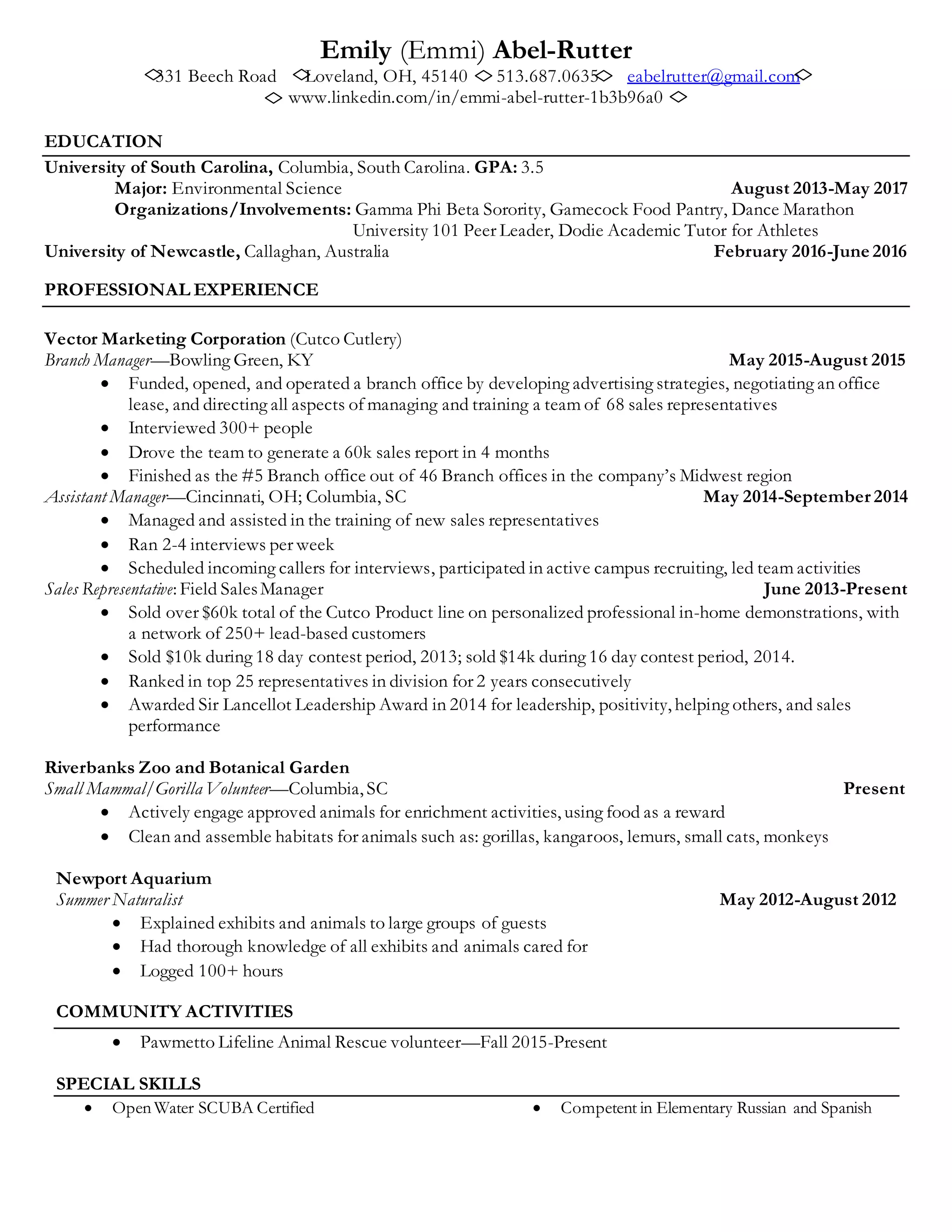 Resume1 | DOCX