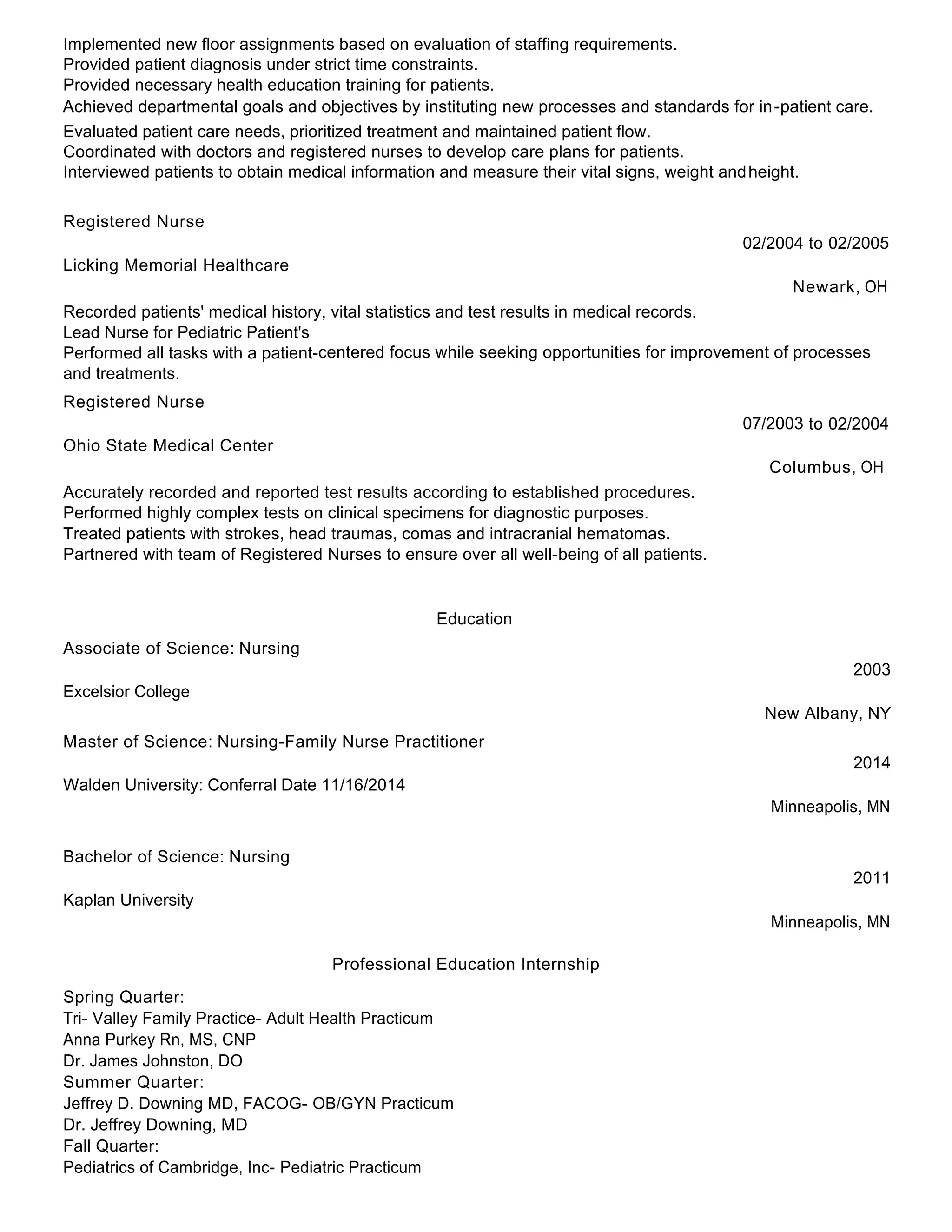 WESLEY LYNCH-Resume-1 | PDF