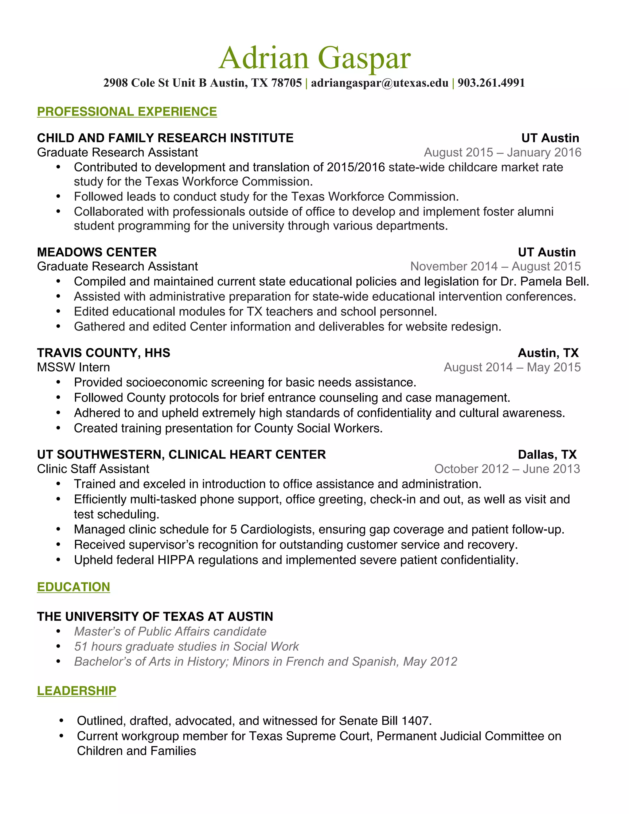 Adrian Gaspar-Resume:Refs | PDF