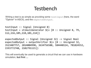 FPGA design with CλaSH | PDF
