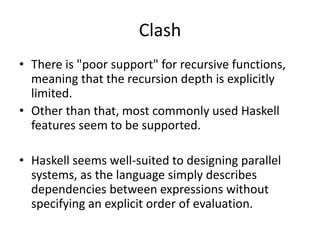 FPGA design with CλaSH | PDF