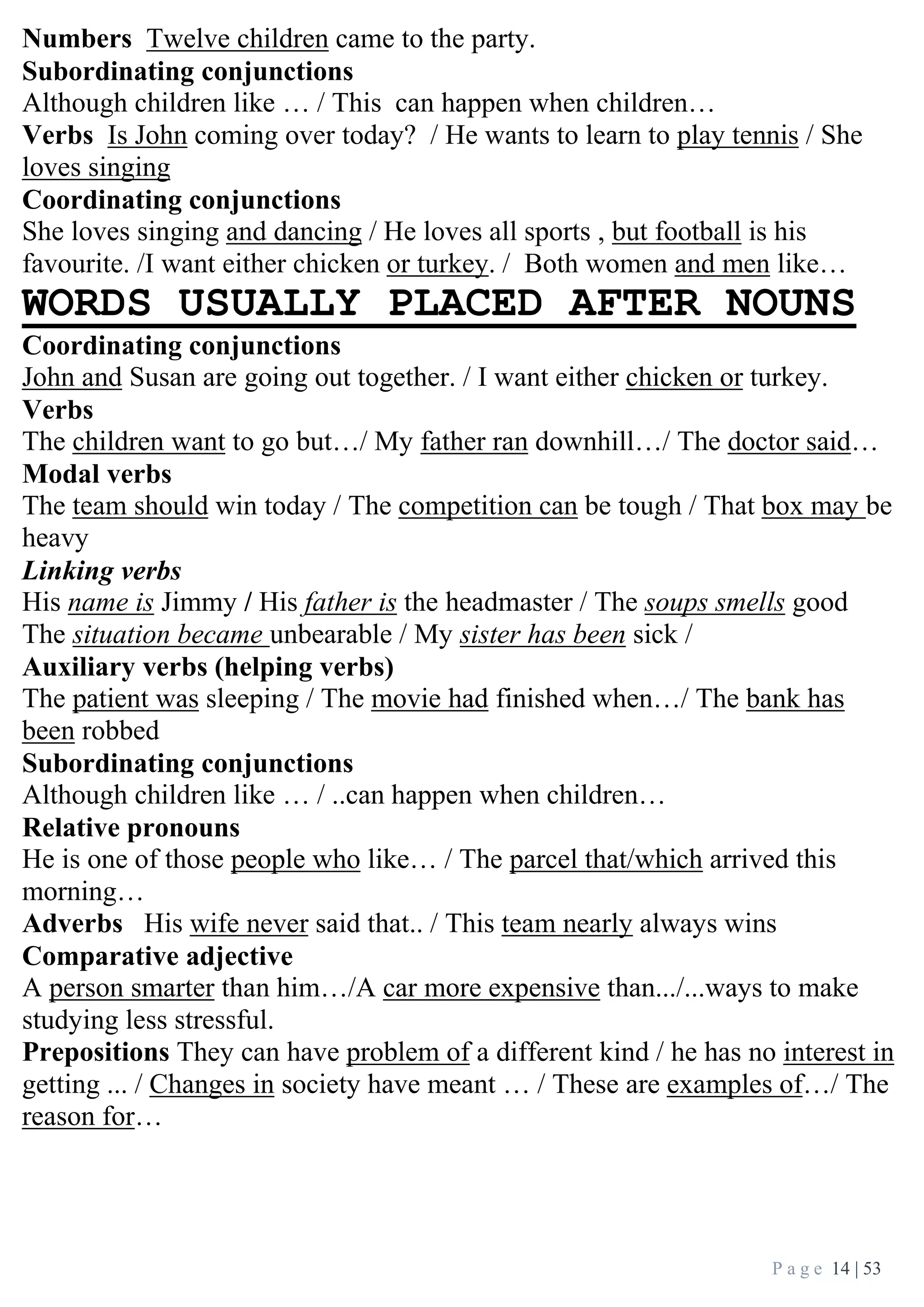 FCE CAE WORD FORMATION | PDF