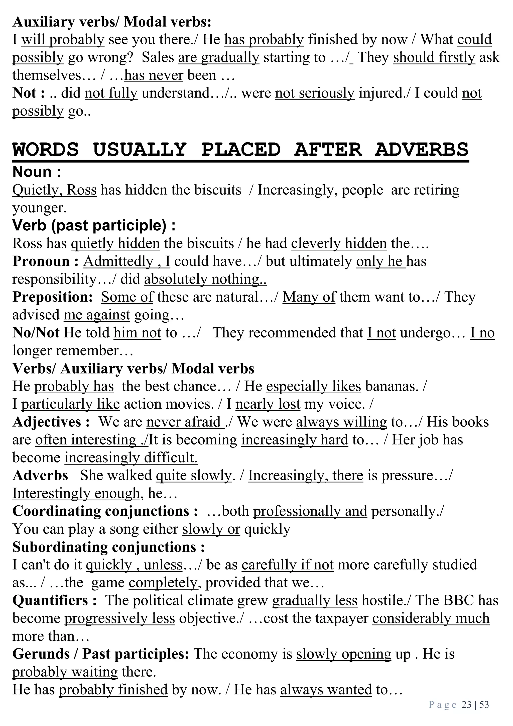 FCE CAE WORD FORMATION | PDF