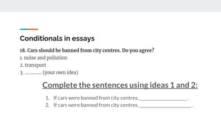 Cambridge essay writing practice for b2 FCE | PPTX