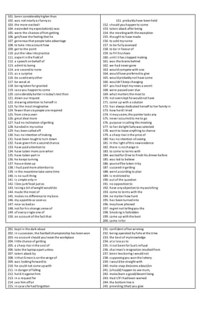Fce key-word-transformation 250 exercises | DOC