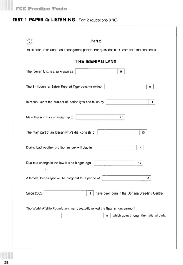 FCE-Practice-Tests-With-Key.pdf | Education